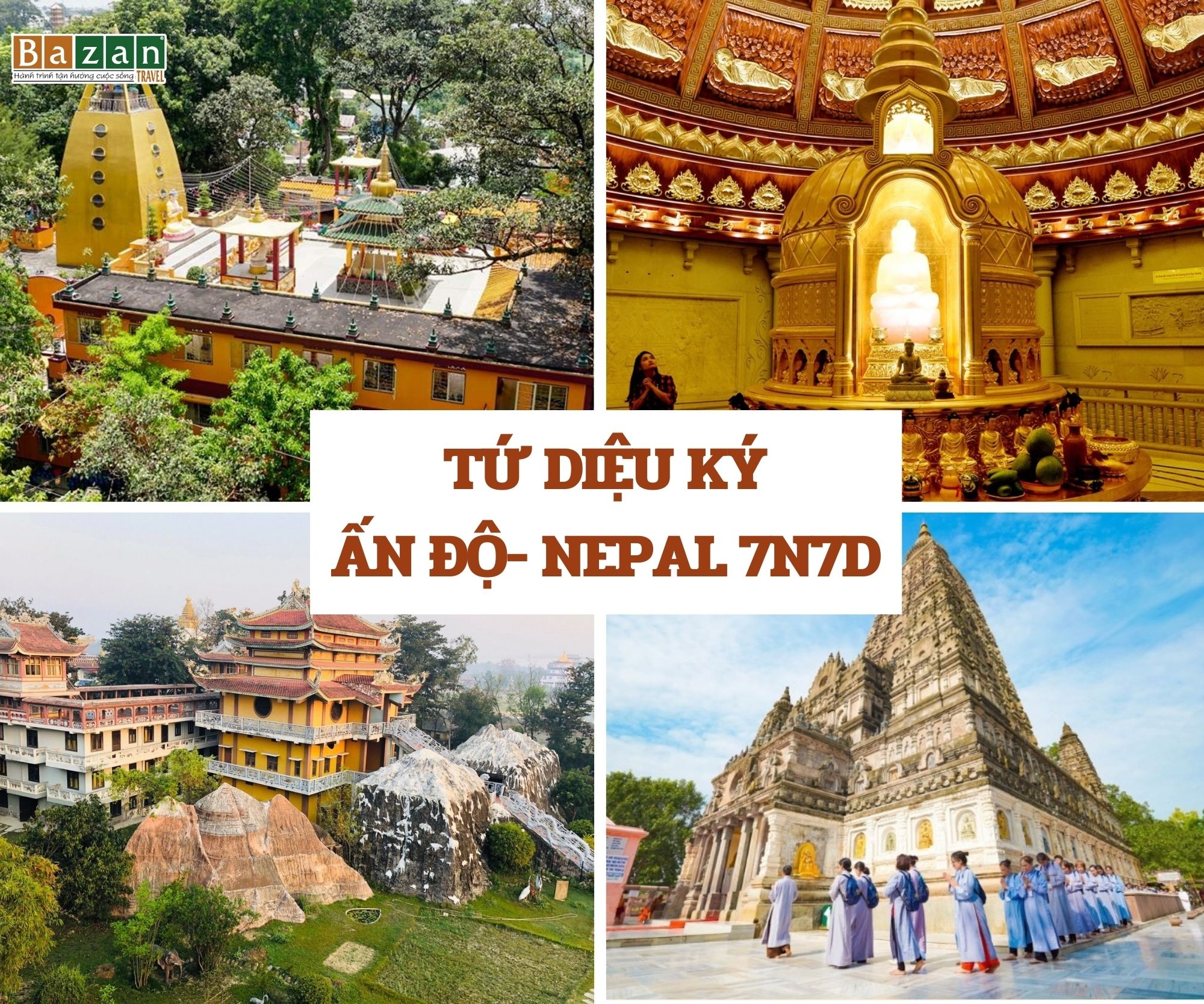Tour Hành Hương Ấn Độ - NePal 7 Ngày 7 Đêm