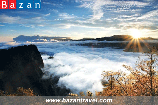 Núi A Lý Sơn - Cảnh đẹp hút hồn ở Đài Loan