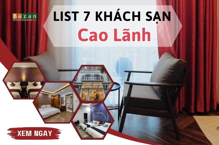 Bỏ túi 7 khách sạn Cao Lãnh có chất lượng dịch vụ tốt nhất dành cho bạn