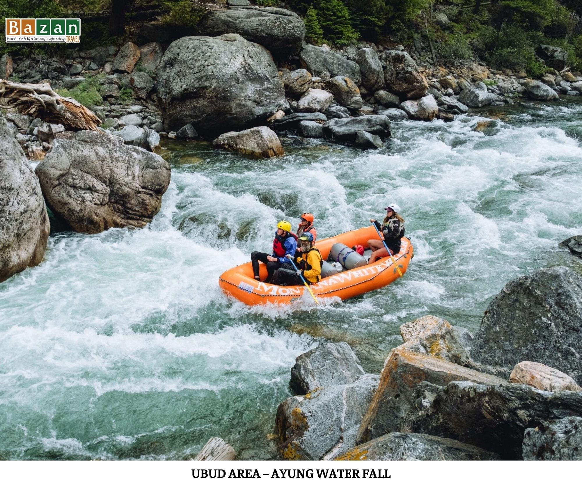 Đảo Bali - Núi Lửa Batur - Vượt Thác - Khách Sạn 5 Sao