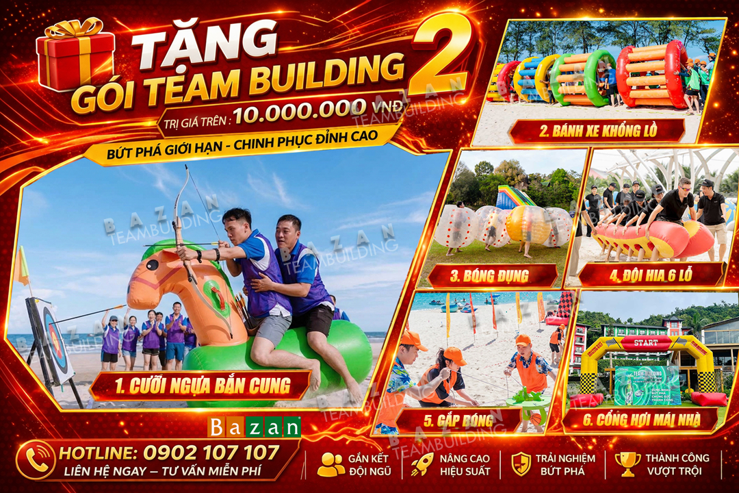 Tour Nha Trang 3N3Đ Khách Đoàn: Amazing Race & Vin Harbour